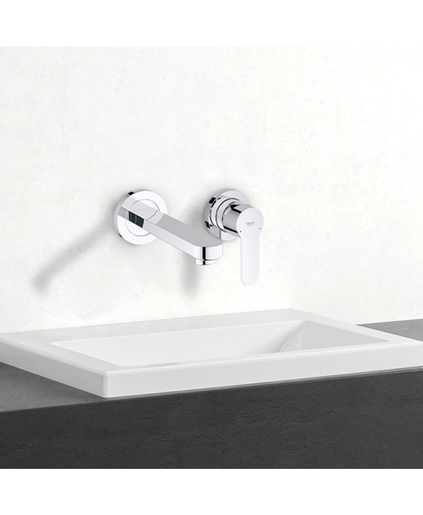 Baterie lavoar Grohe Bau Edge 20474000 - Pret avantajos - Ideall.ro