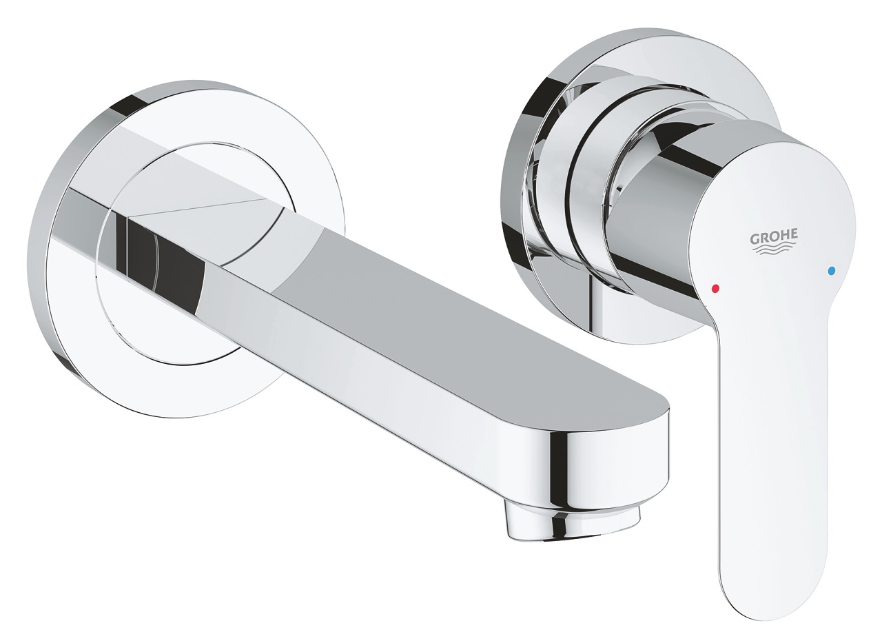 Baterie lavoar Grohe Bau Edge, 20474001 - Pret avantajos - Ideall.ro
