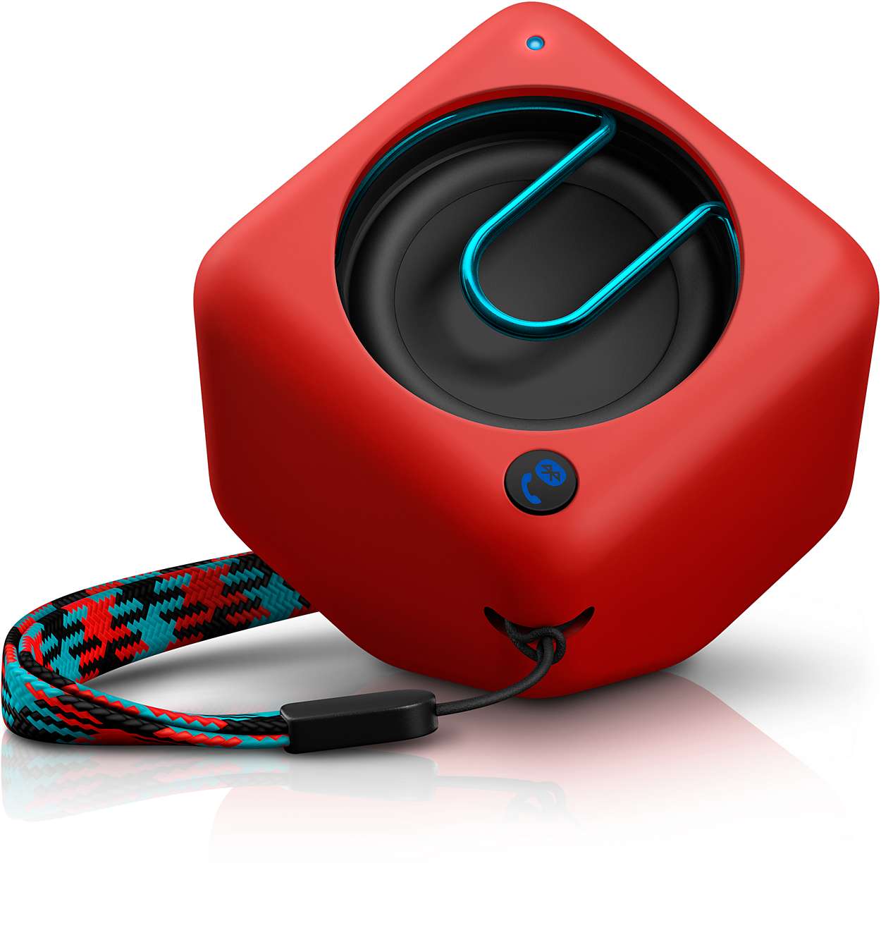 Boxe Boxa portabila bluetooth Philips BT1300R, Rosu - Pret avantajos ...