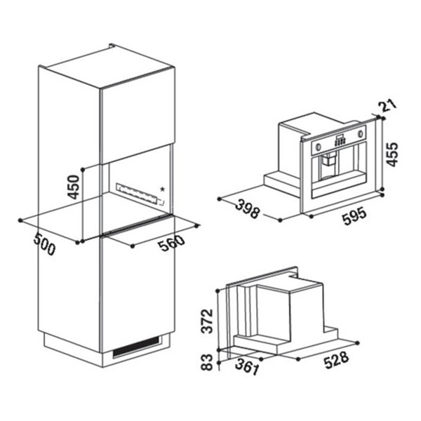 Expresor incorporabil Hotpoint Ariston CM 9945 HA - Pret avantajos ...