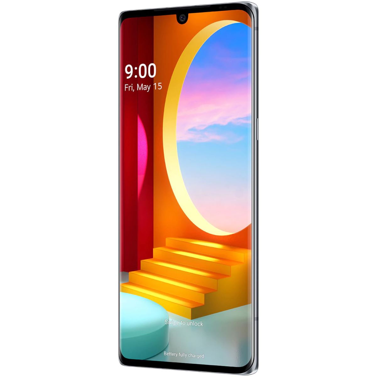 Telefon mobil LG Velvet, 5G, Stocare 128GB, RAM 6GB, Aurora gray - Pret ...