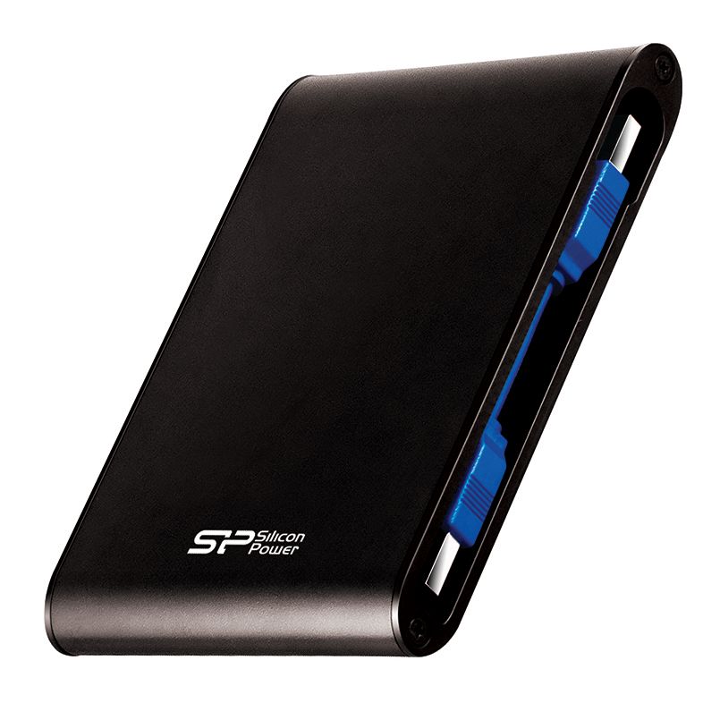 Hard disk extern Silicon Power 2TB PHD Armor A80 Black - Pret avantajos ...