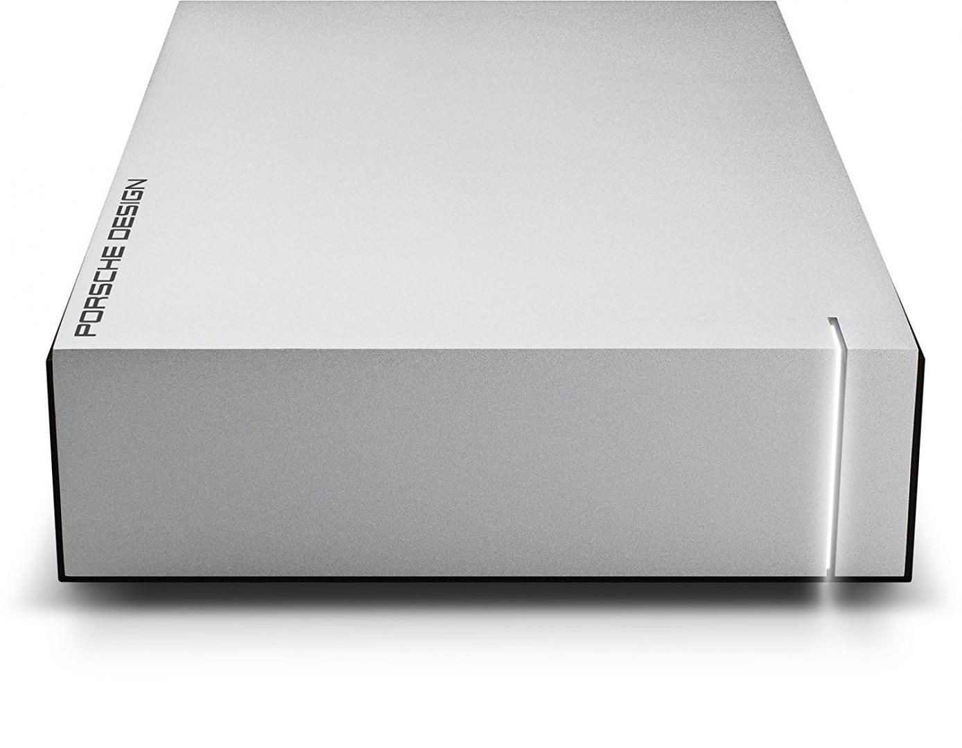 HDD extern Lacie, 4TB, Porsche Design Desktop Drive, USB3.0, argintiu ...