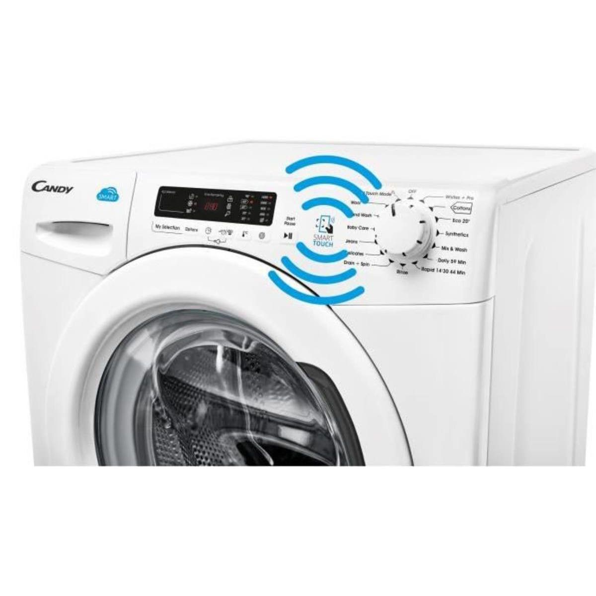 Masina de spalat rufe Candy SMART CS 1292D3-S - Pret avantajos - Ideall.ro
