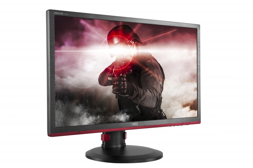Monitor AOC G2460PF 24'' FHD TN, WLED, 1 ms, Boxe integrate, Black ...