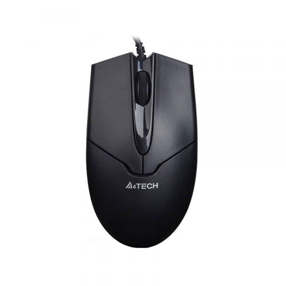 Mouse A4tech, Cu fir, Optic, USB, 1000 - 2000 DPI, Black - Pret ...