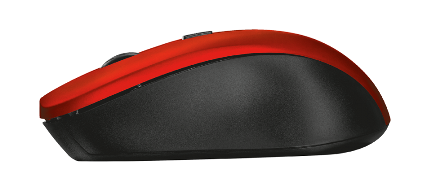 Mouse fara fir Trust Mydo Silent Click, USB, 1800 DPI, Optic, Red ...