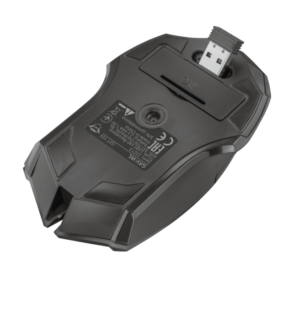 Mouse gaming fara fir Trust GXT 103, Fara fir, USB, 2000 DPI, Optic ...