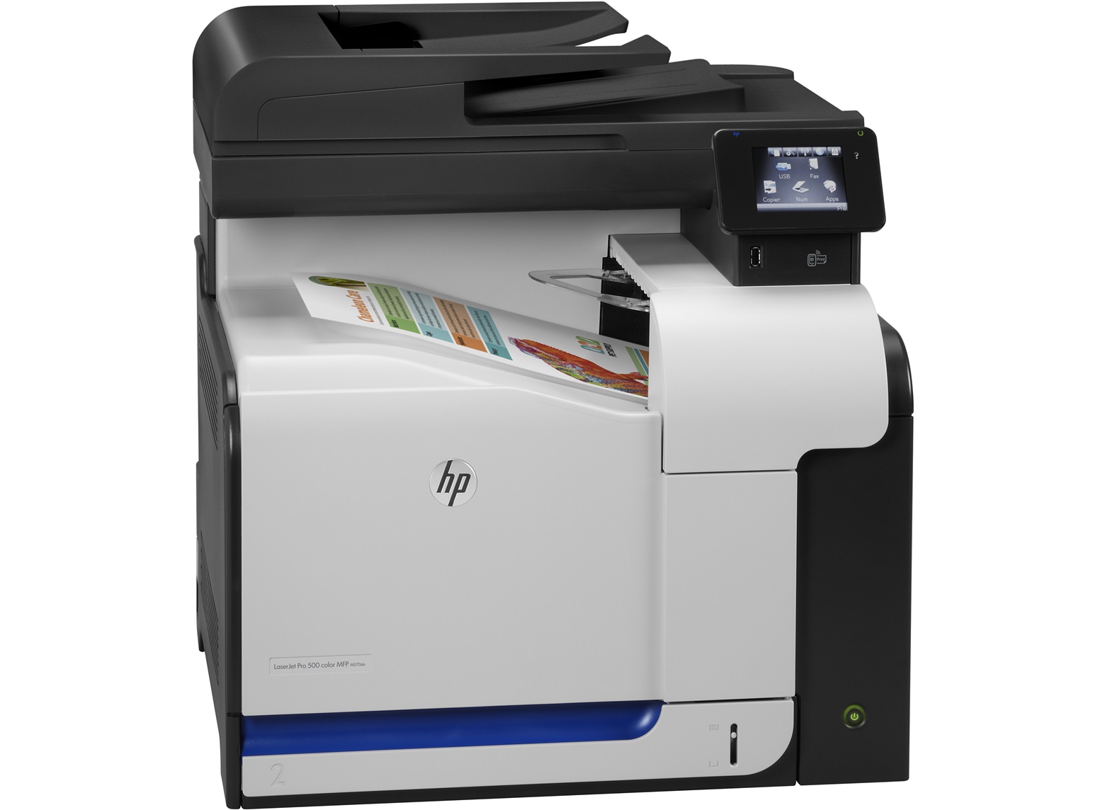 Multifunctionala HP LaserJet Pro 500 color MFP M570dn - Pret avantajos ...