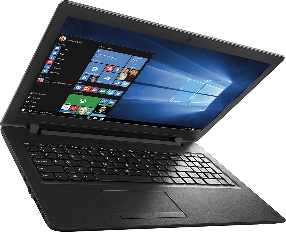 Laptop Lenovo IdeaPad 110-15IBR, 15.6'' HD Glare, Intel Celeron N3060 ...