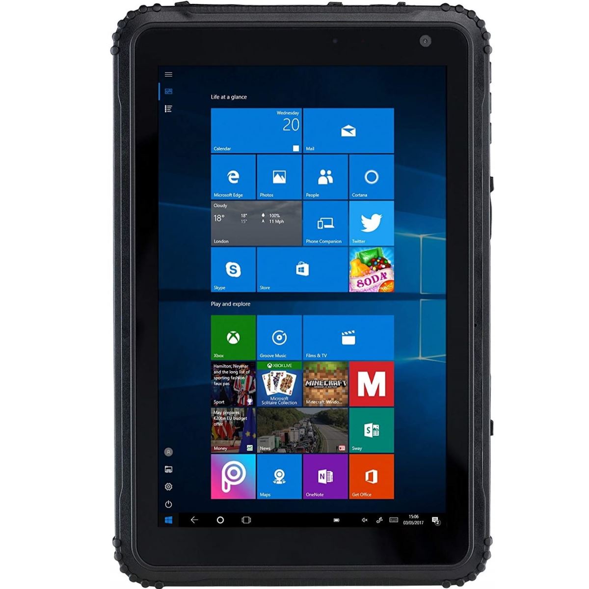 Tableta CAT T20 Rugged, 8'', RAM 2GB, Stocare 64GB, 4G, Black - Pret ...