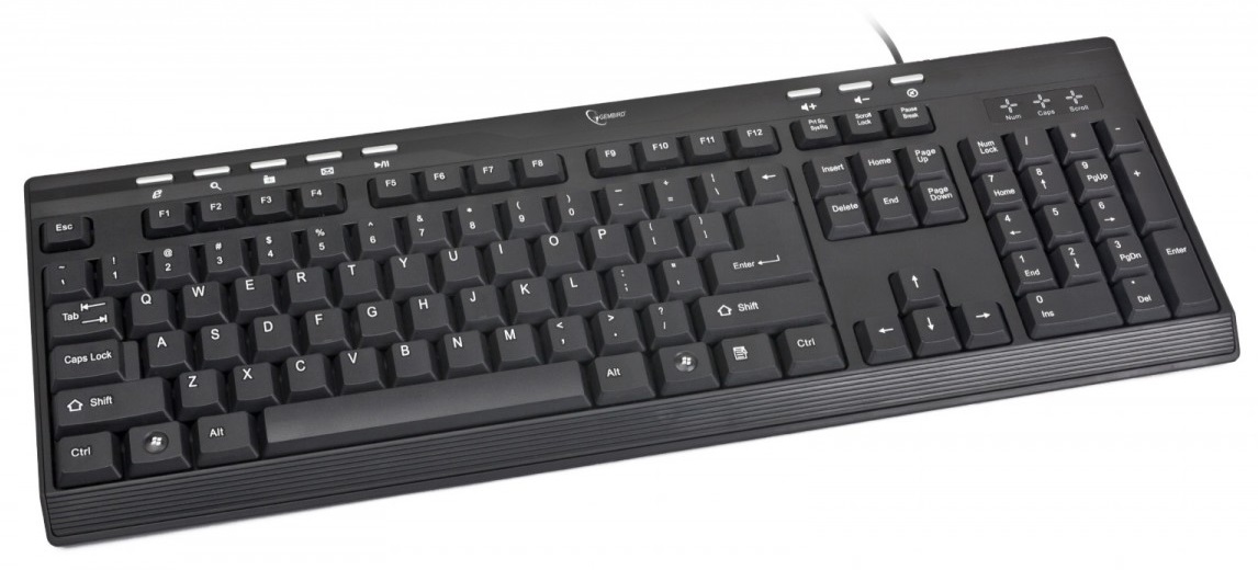Tastatura Serioux SRXK-9400mm, USB, Black - Pret avantajos - Ideall.ro