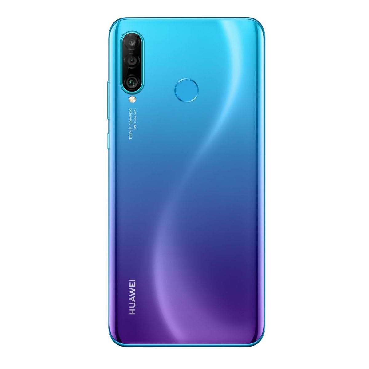 Telefon mobil Huawei P30 Lite Dual Sim, Peacock Blue LTE, 6.15'', 128GB ...