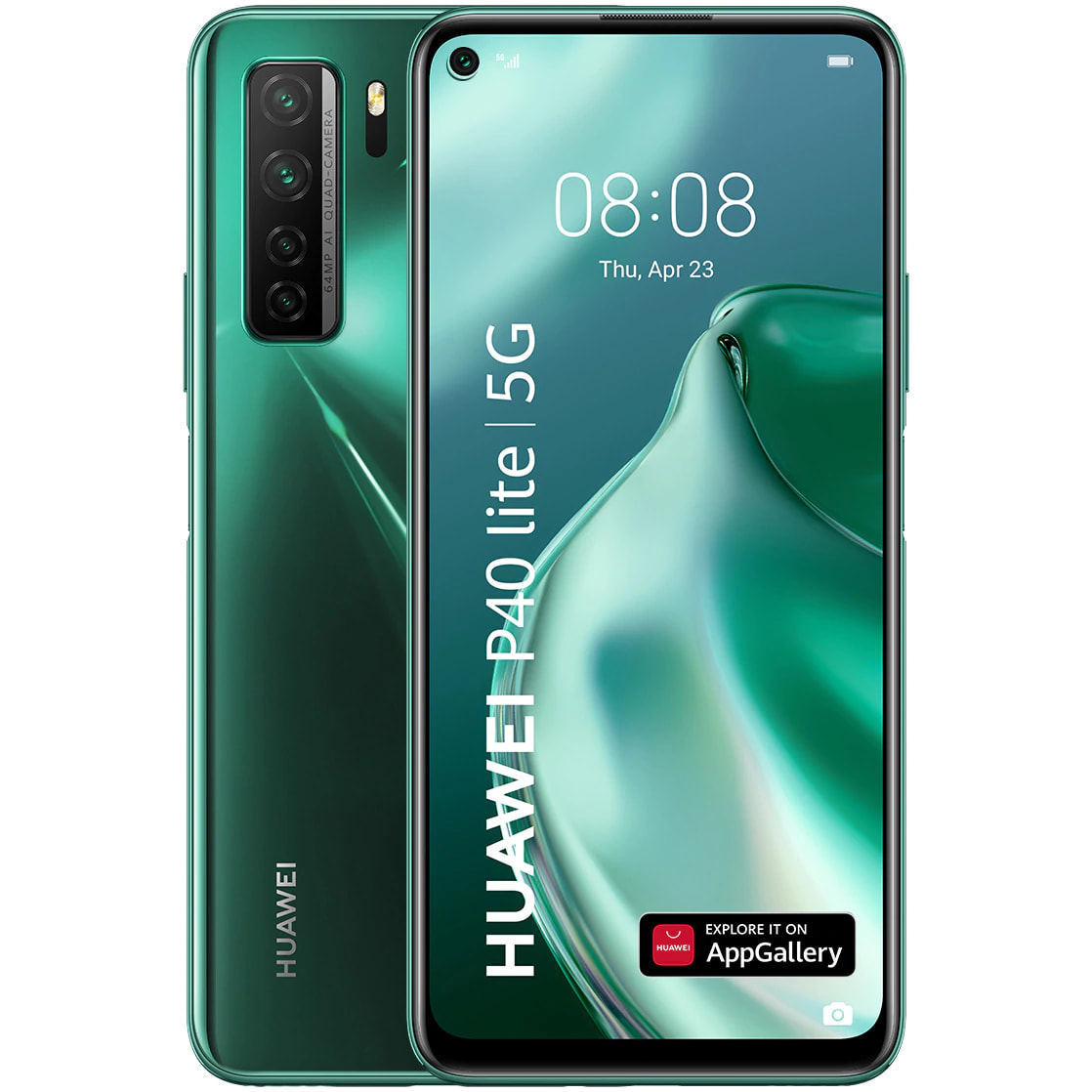 Telefon mobil Huawei P40 Lite Dual Sim, Crush Green, 5G, 6.5'', RAM 6GB ... Telefon mobil Huawei P40 Lite Dual Sim, Crush Green, 5G, 6.5'', RAM 6GB ...