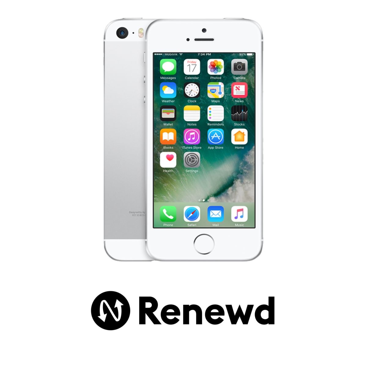 Telefon mobil Apple Renewd iPhone SE 32GB Silver - Pret avantajos ...