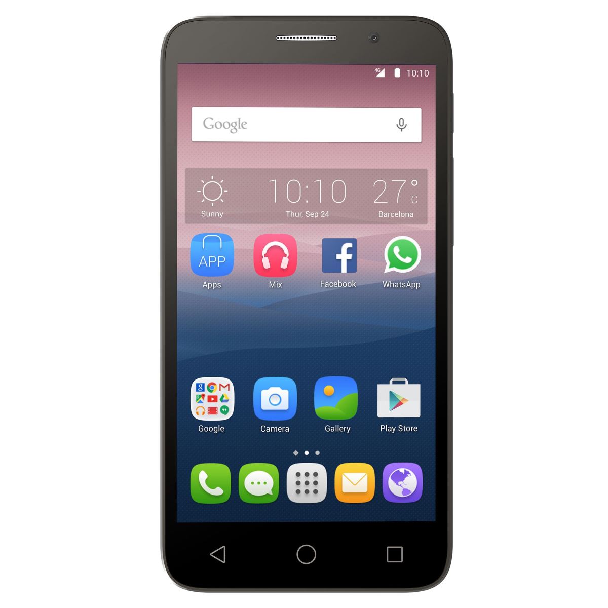 Telefon mobil Alcatel 5065D Pop 3, Dual Sim, 4G, Silver - Pret ...