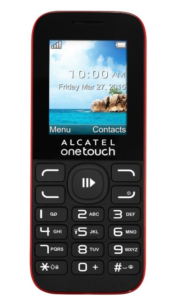 Telefon mobil Alcatel 1052D TIGER L3, Dual Sim, Red - Pret avantajos ...