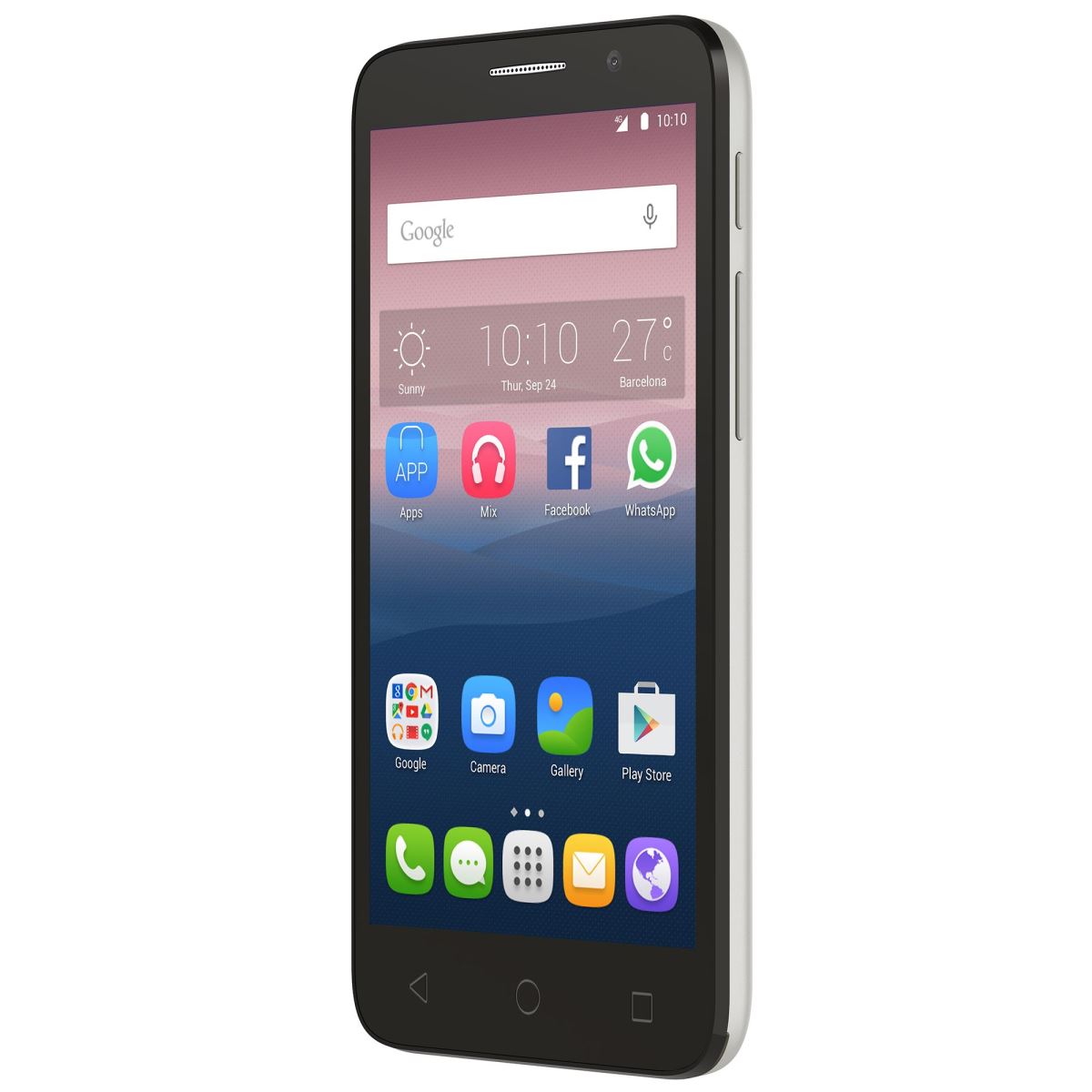 Telefon mobil Alcatel 5065D Pop 3, Dual Sim, 4G, Silver - Pret ...