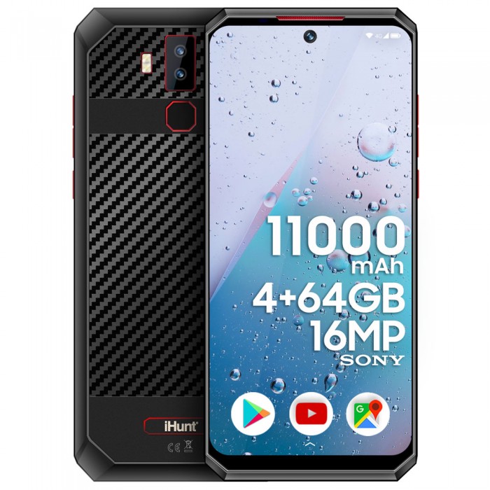 Telefon mobil iHUNT Titan P11000 PRO, 6.41'', RAM 4GB, Stocare 64 GB ...