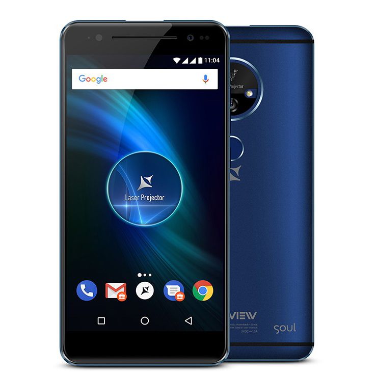 Telefon mobil Allview X4 Soul Vision, Dual SIM, Blue, RAM 3GB, Stocare ...