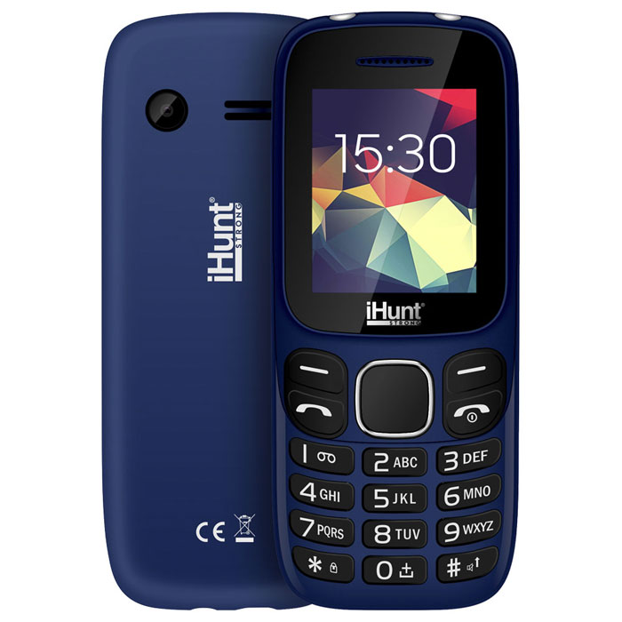 Telefon mobil iHunt Titan i4 2021, Dual Sim, 2G, Bluetooth, Albastru ...