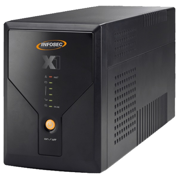 UPS - Line Interactive INFOSEC X1EX-2000, 2000 VA, USB communication ...