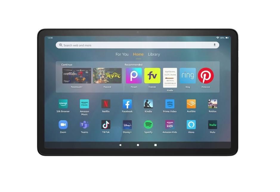 Amazon Fire Max 11 inch Octa-Core Processor Tablet 4GB RAM 64 GB Gray ...