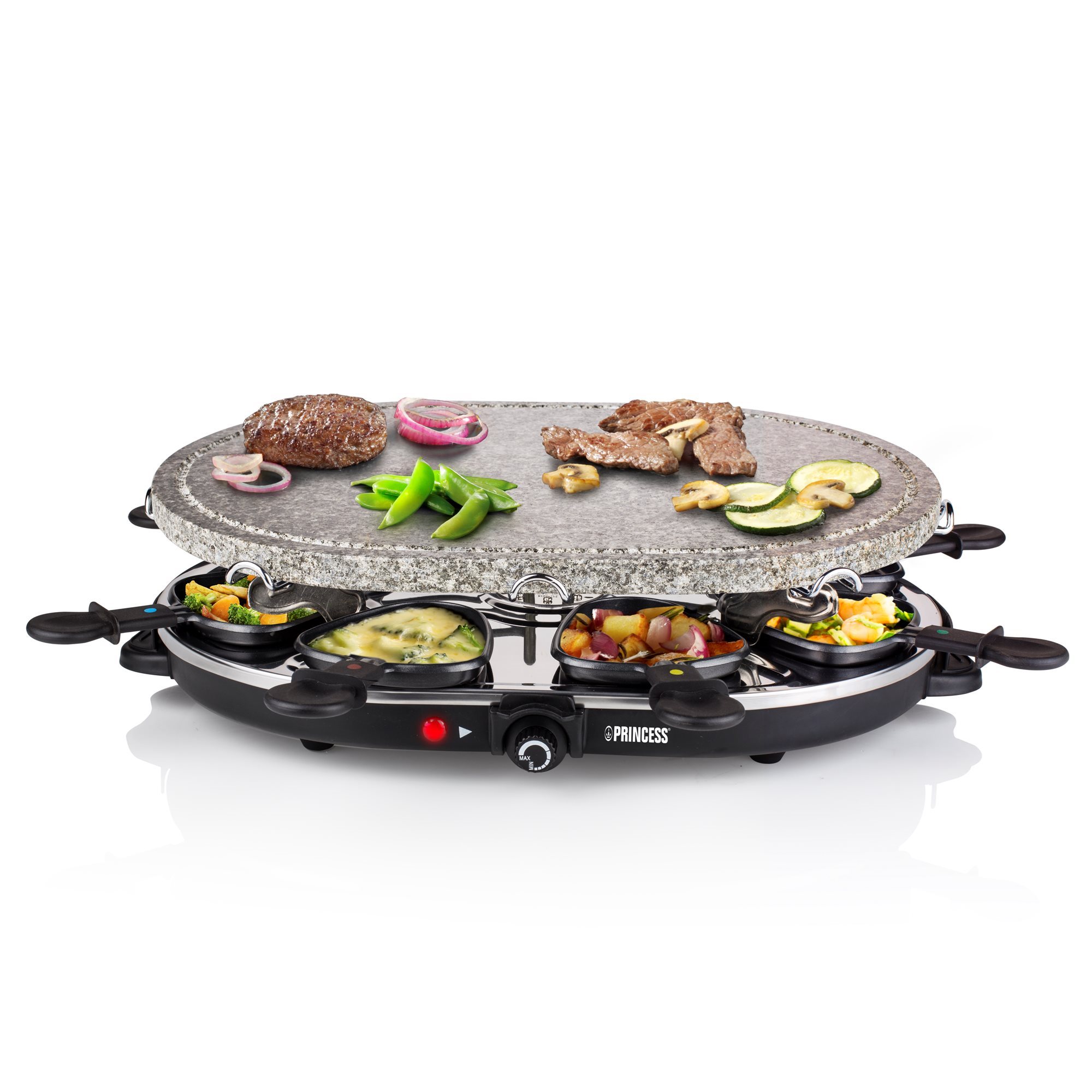 Plita Raclette electrica ovala, 1200 W - Princess - Pret avantajos ...