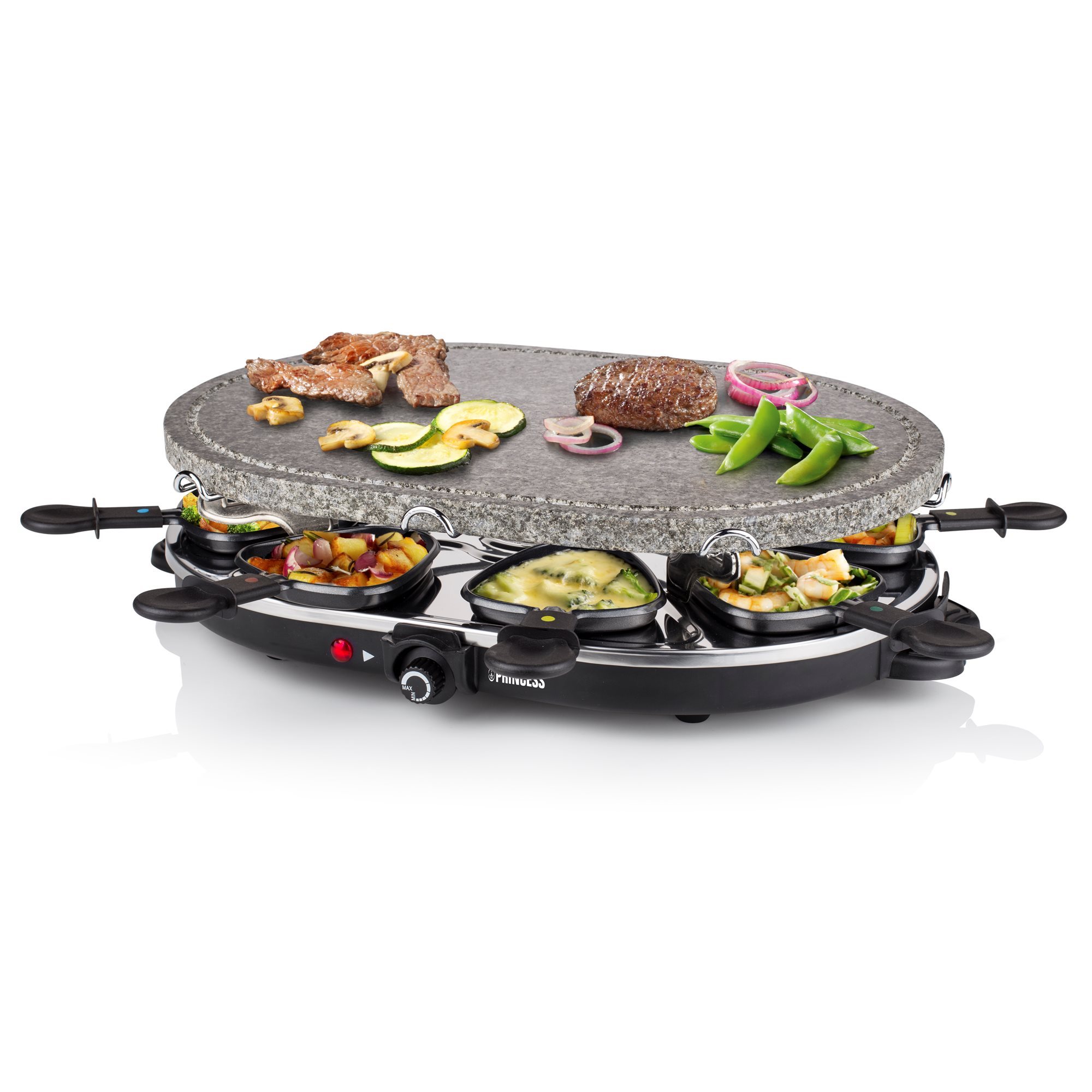 Plita Raclette electrica ovala, 1200 W - Princess - Pret avantajos ...