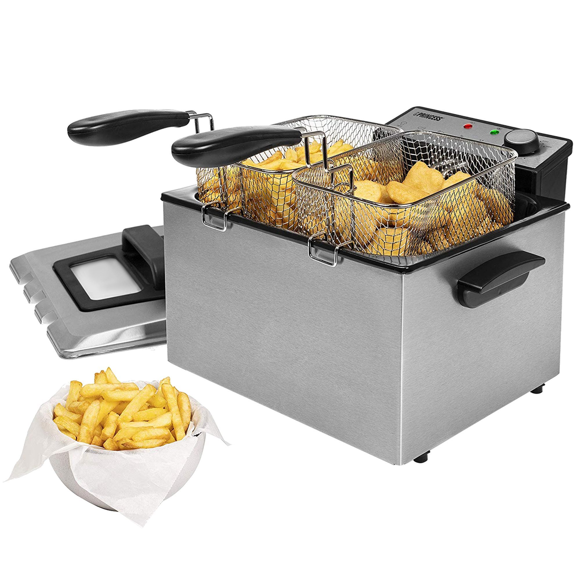 Friteuza 5L, 3,270 W - Princess - Pret avantajos - Ideall.ro